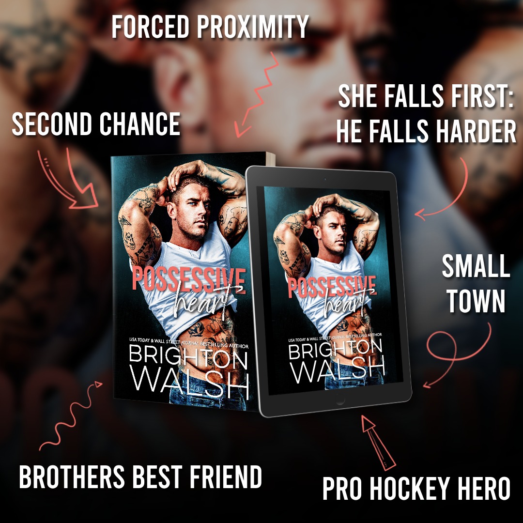 Cover Reveal: POSSESSIVE HEART by Brighton Walsh